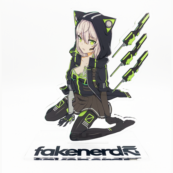 Nekoborg Acrylic Figure - Fake Nerd