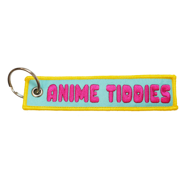 Anime Tiddies Flight Tag - Neon - Fake Nerd